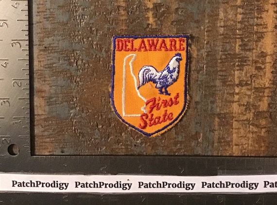 Vintage Delaware First State Outline Travel Souvenir … - Gem