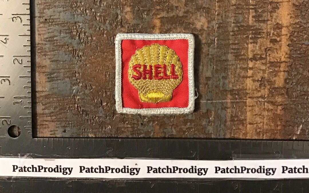 Vintage Shell Oil Gas Station Company Logo Uniform Sew-on - Etsy