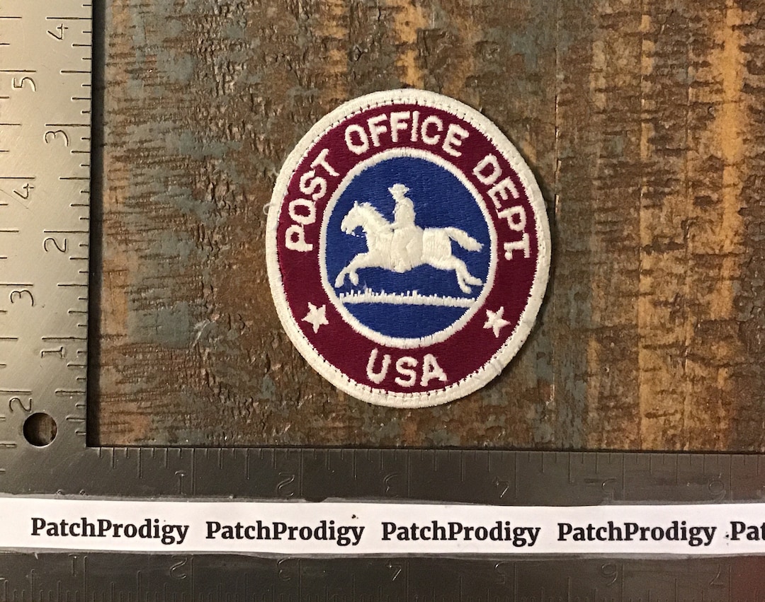 Vintage Post Office Department USA Postal Service Uniform Logo Patch US ...