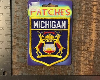 Michigan Flag Patch - Etsy