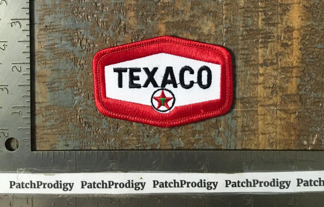 Vintage TEXACO Oil Gasoline Gas Station Company Logo Uniform Iron-on Patch 1970s Twill - Etsy