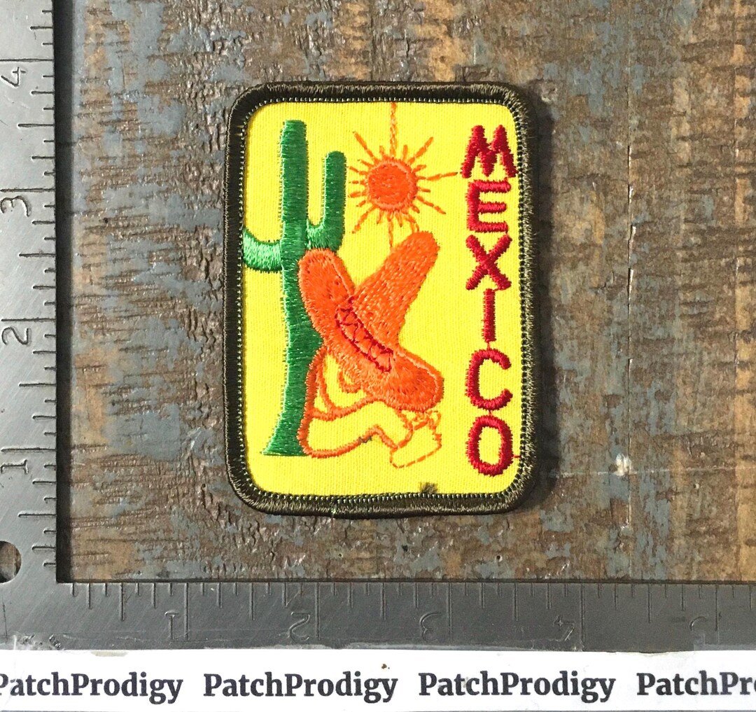 Vintage MEXICO Cactus Sunshine Sombrero Country Travel Souvenir ...