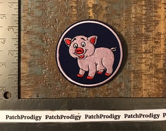 Cartoon Piggy Patch Custom Made - Etsy