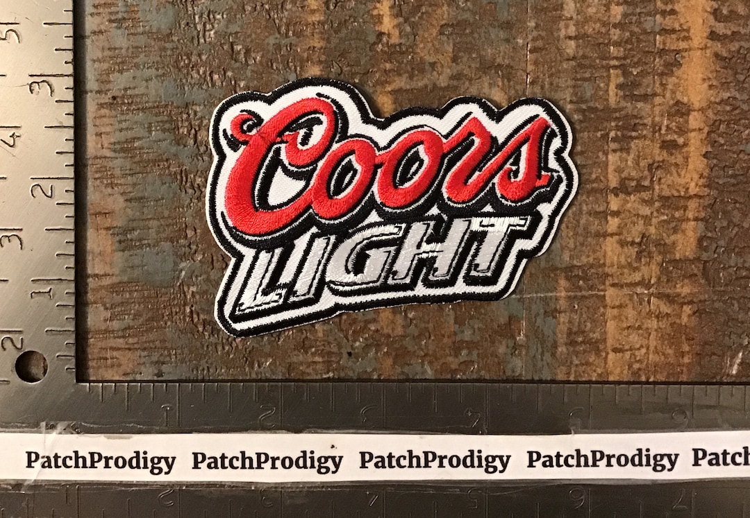 COORS LIGHT Beer Brewing Company Logo Embroidered Iron-on Patch - Etsy