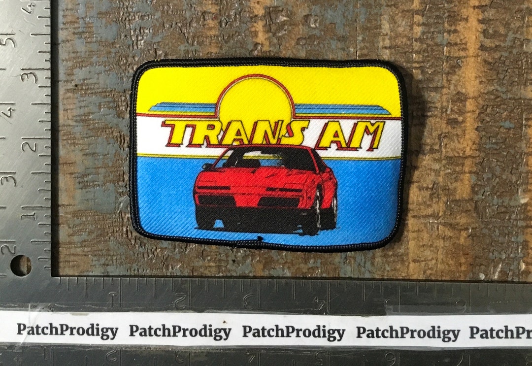 Vintage PONTIAC TRANS AM Automobile Sports Car Company Logo Emblem ...