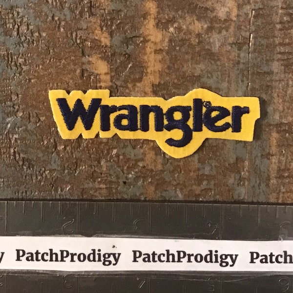 Wrangler Patch - Etsy