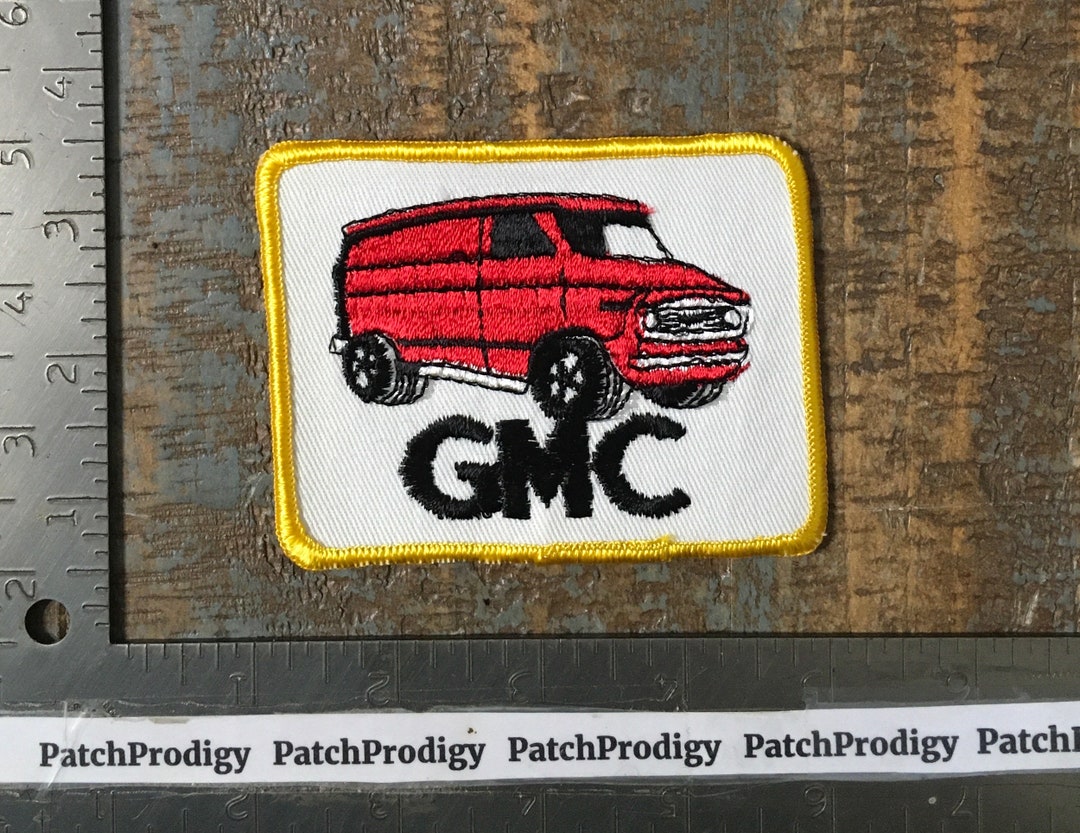 Vintage GMC VAN Vandura General Motors Logo Emblem Sew-on Patch 1970s ...