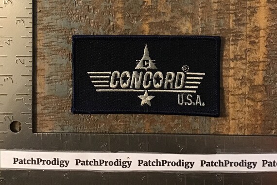 Vintage Concord Jet Airplanes Aviation Company Logo S… - Gem