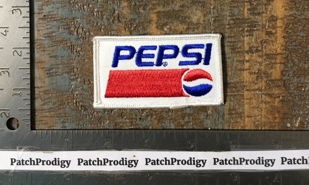 Vintage PEPSI Soda Pop Beverage Drink Pepsico Company Logo Iron-on ...