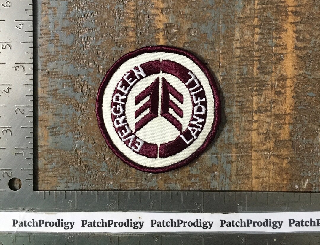 Vintage EVERGREEN LANDFILL Trash Garbage Dump Refuse Company Logo ...