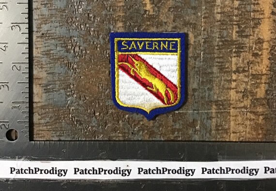 Vintage SAVERNE France Coat Of Arms Crest Shield Trav… - Gem