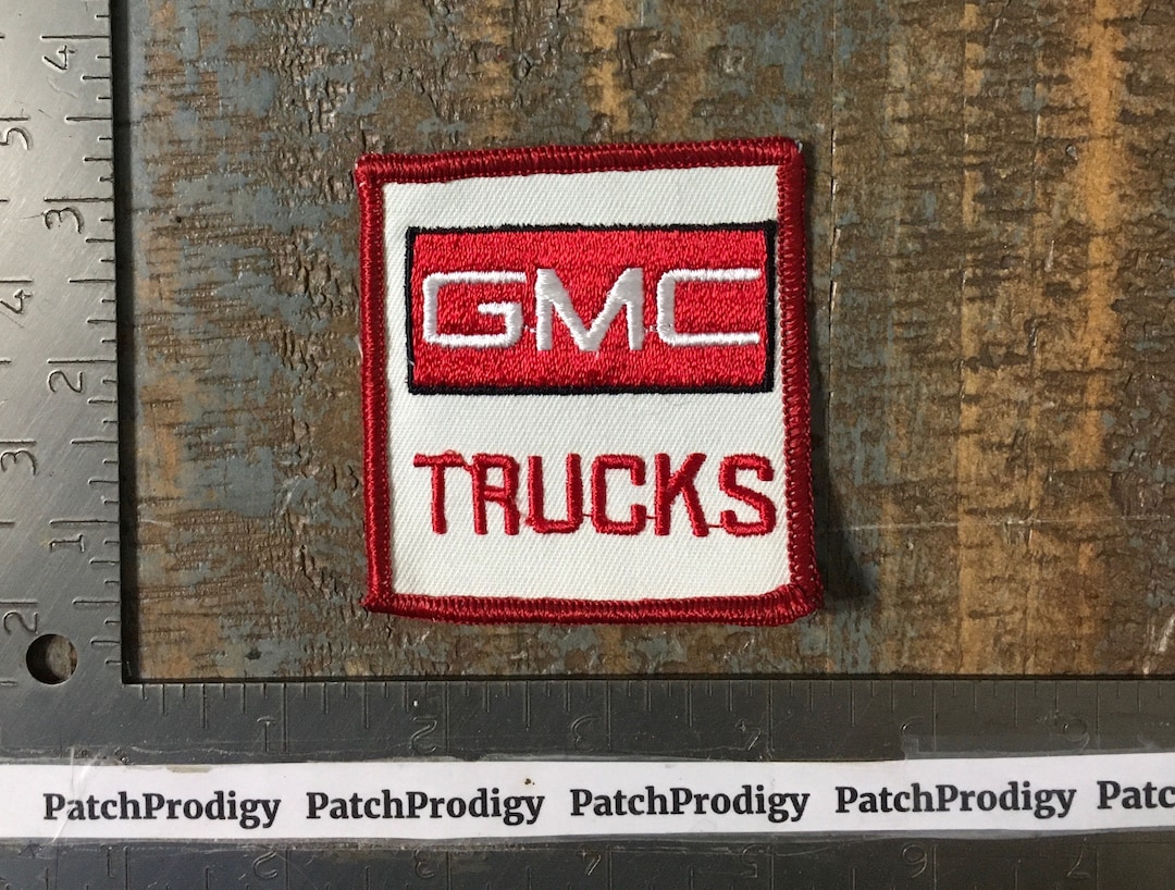 Vintage GMC TRUCKS General Motors Truck Company Logo Emblem Embroidered ...