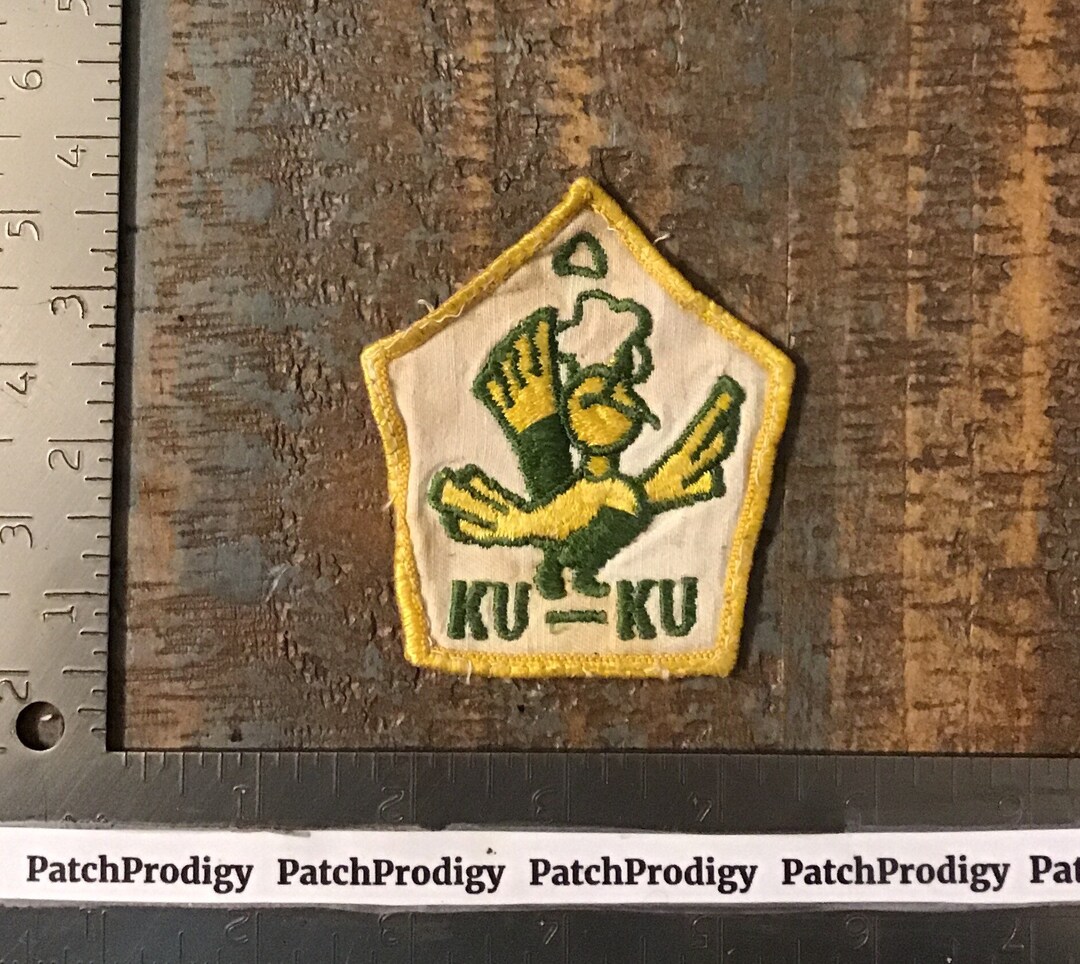 Vintage KU-KU Hamburger Restaurant Company Logo Sew-on Patch 1960s ...