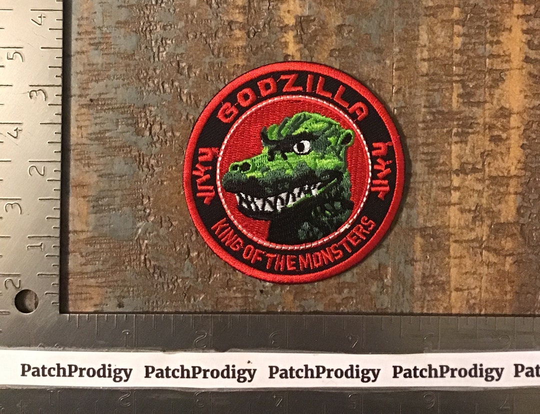Godzilla King of the Monsters Japanese Kaiju Iron-on Patch - Etsy