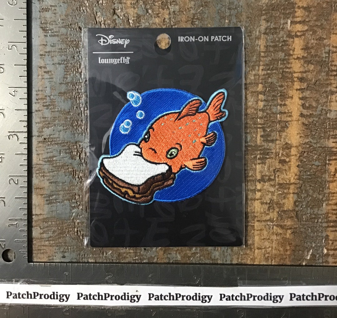 PUDGE Tropical Fish Eating Sandwich Lilo & Stitch Disney Animated Movie ...