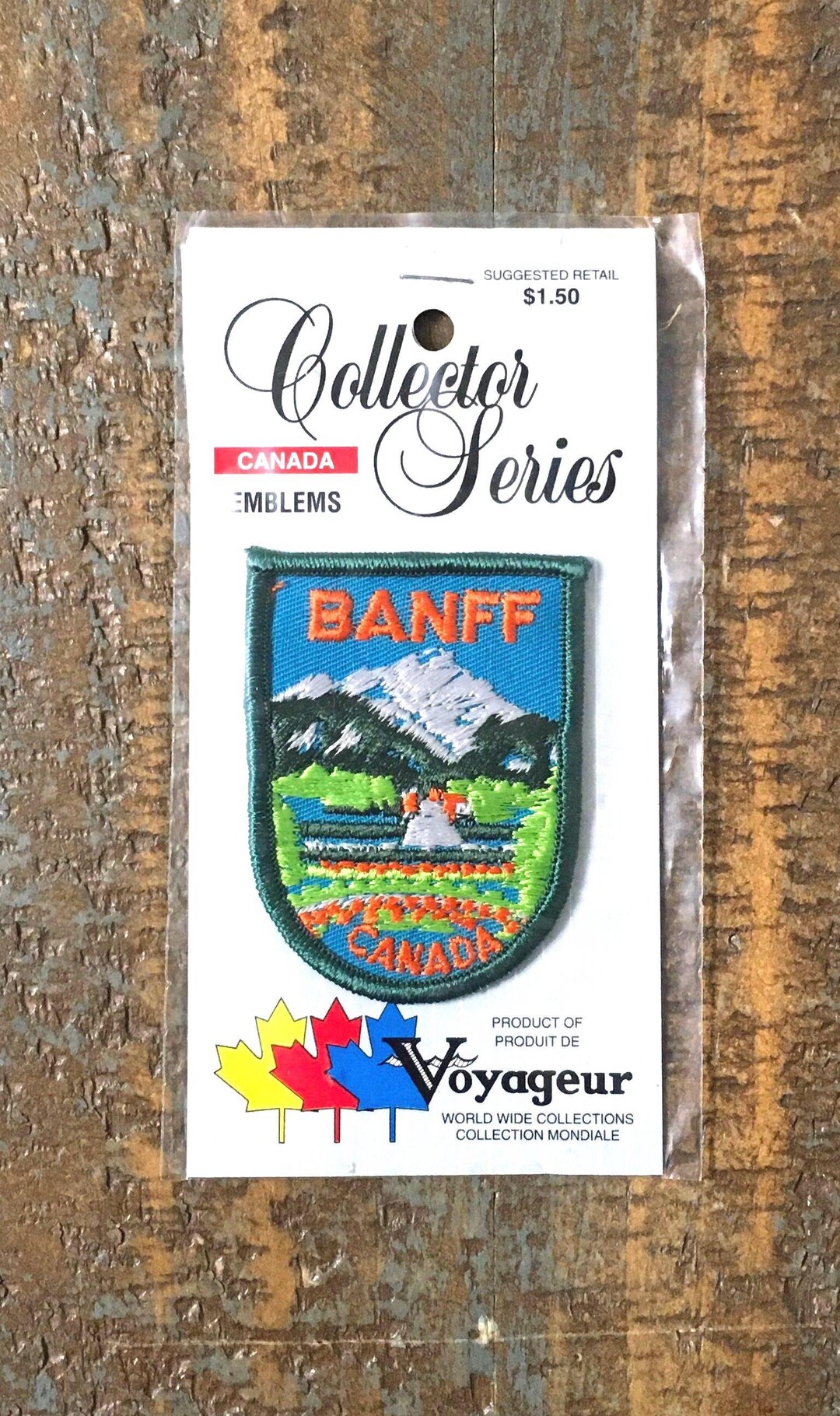 Vintage BANFF National Park Skiing Hiking Mountain Flowers Scenic View ...