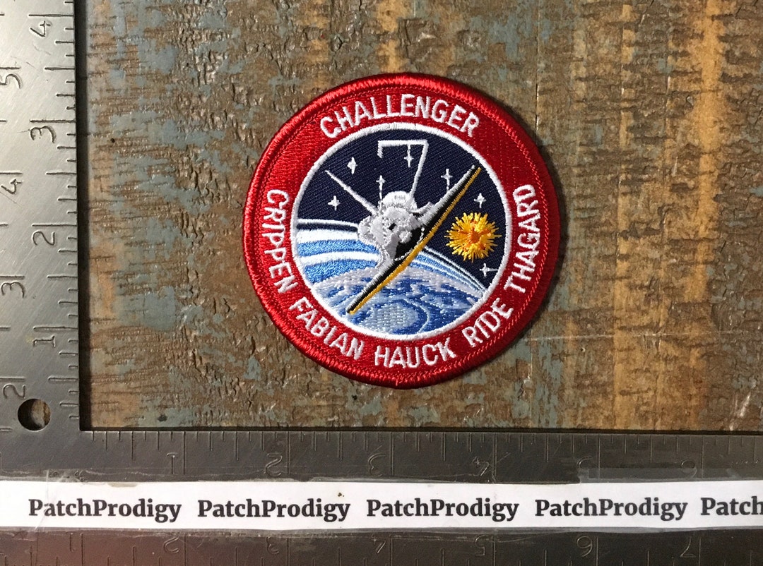 Vintage NASA Challenger Space Shuttle Mission STS-7 Iron-on Patch - Etsy