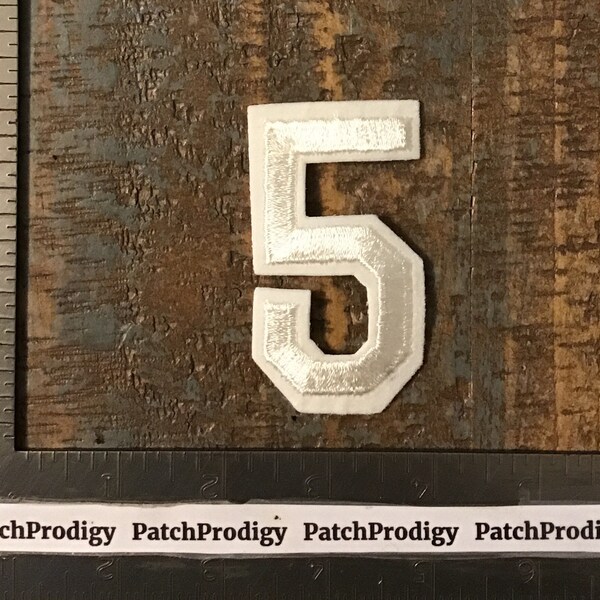 Number 5 Patch - Etsy