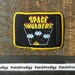Vintage SPACE INVADERS Atari Video Game Aliens Spaceship Printed Iron ...