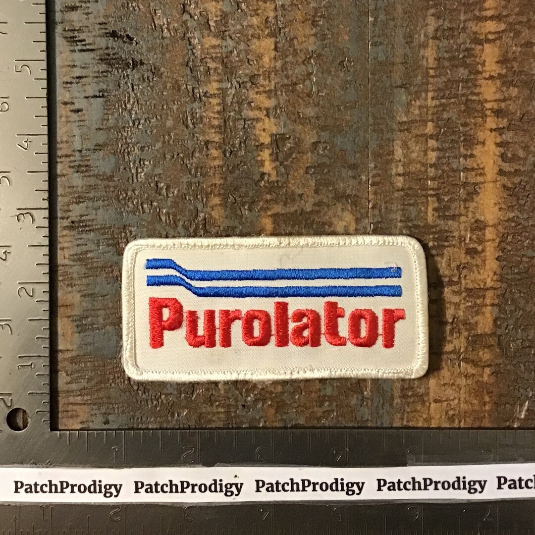 Vintage Purolator Filters Automobile Parts Company Logo Iron-on Patch ...