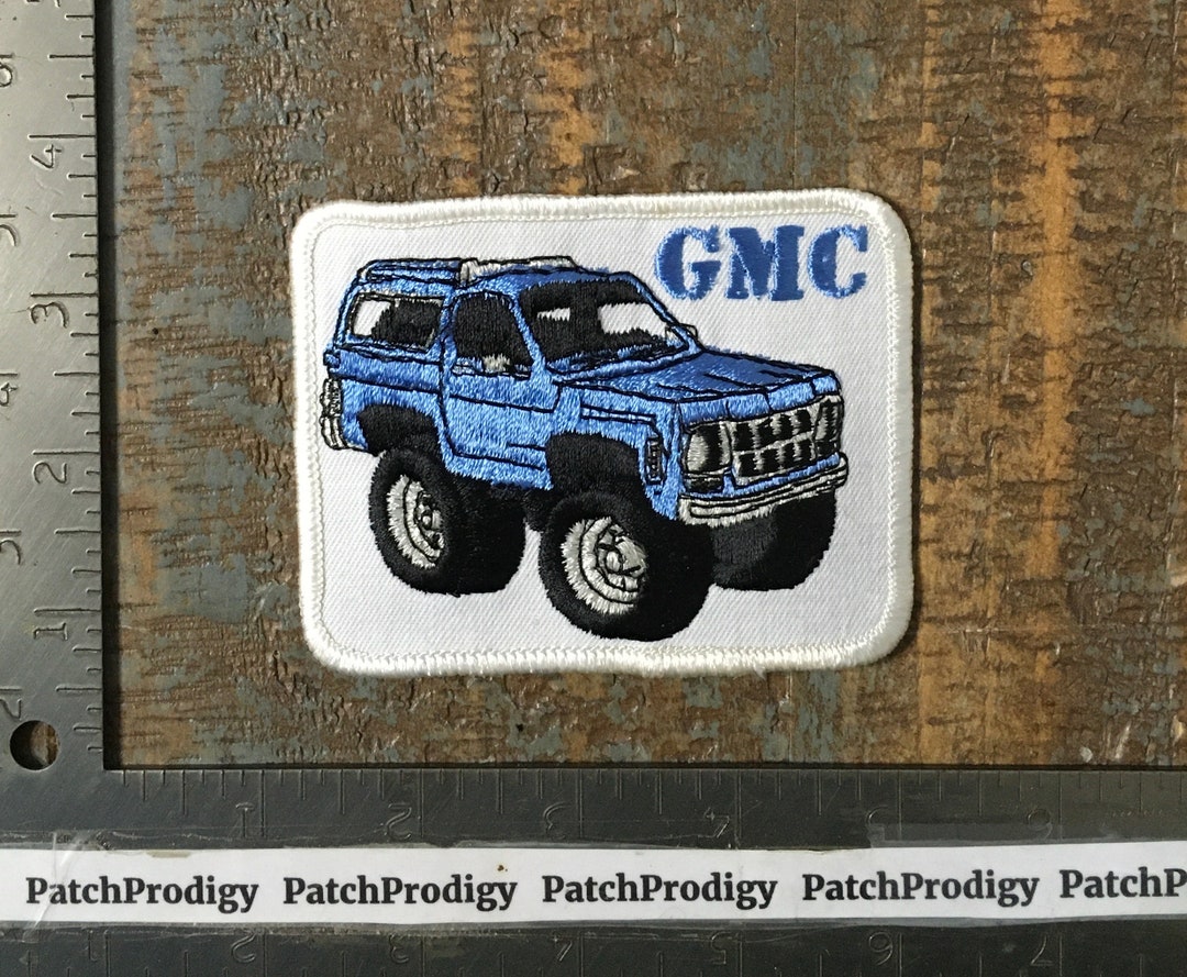 Vintage GMC JIMMY Classic SUV Truck 4x4 General Motors Company Logo ...
