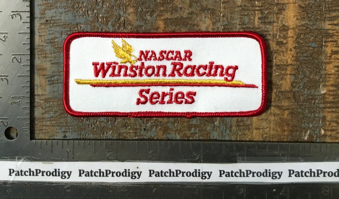 Vintage NASCAR Winston Racing Series Car Race Eagle Logo Iron-on Patch ...