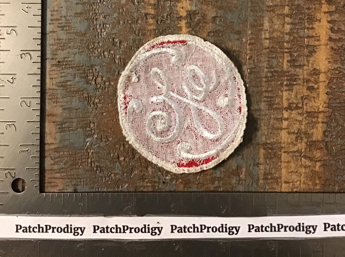 Vintage GE General Electric Company Logo Sew-on Patch Twill - Etsy