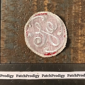 Vintage GE General Electric Company Logo Sew-on Patch Twill Red/white ...