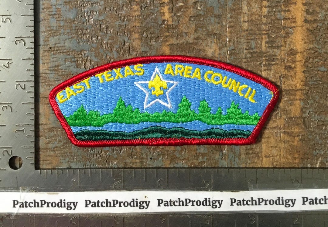 Vintage East Texas Area Council Boy Scouts of America Council Shoulder ...