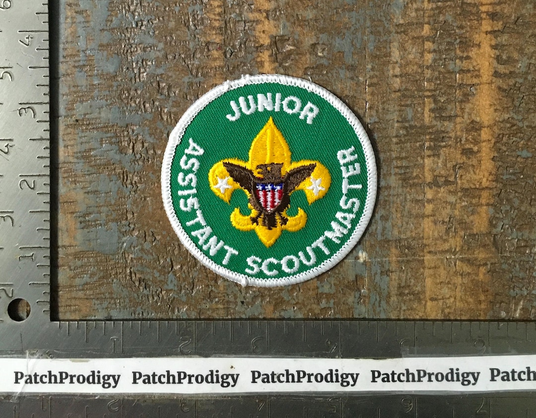 Vintage Junior Assistant Scoutmaster Boy Scouts of America Embroidered ...