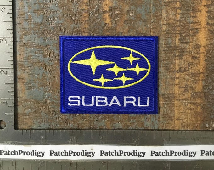 SUBARU Car Automobile Logo Emblem Iron-on Patch WRX Impreza Legacy ...