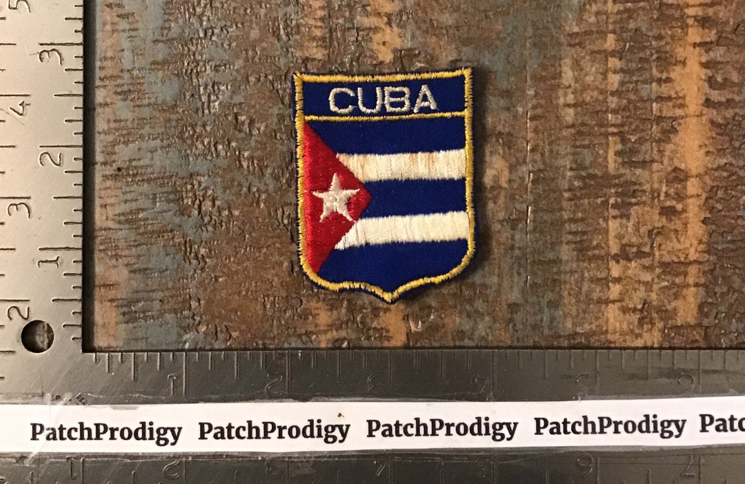 Vintage CUBA Cuban Flag Emblem Travel Souvenir Sew-on Patch - Etsy