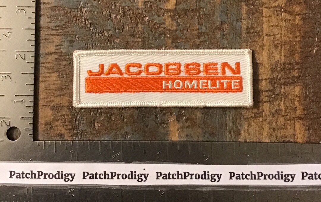 Vintage Jacobsen Homelite Chainsaw Company Logo Advertising Patch - Etsy