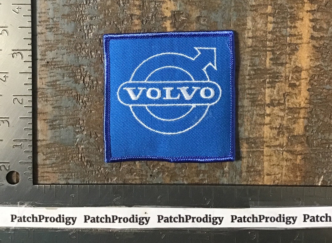 Vintage VOLVO Swedish Automobile Car Logo Emblem Iron-on Patch 1980s ...