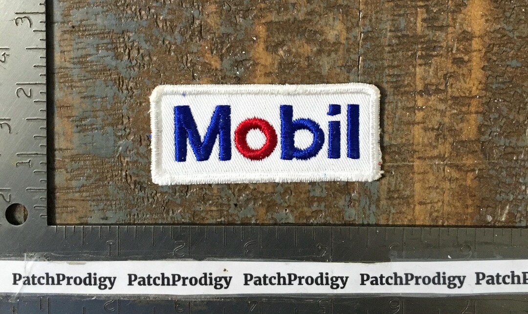 Vintage Mobil Oil Gas Station Gasoline Company Logo Uniform Sew-on ...