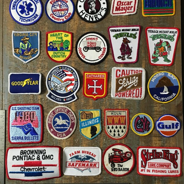 Vintage Patches - Etsy