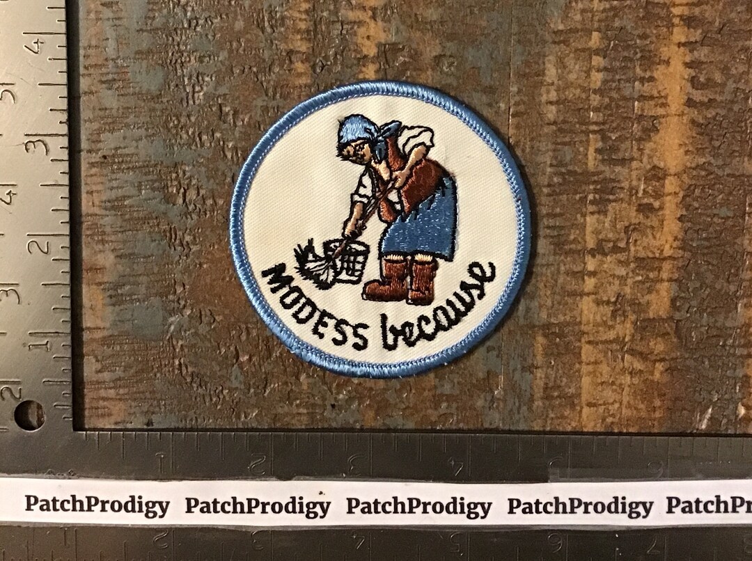 Vintage MODESS BECAUSE Sanitary Napkins Pads Womens Hygiene Funny Humor ...