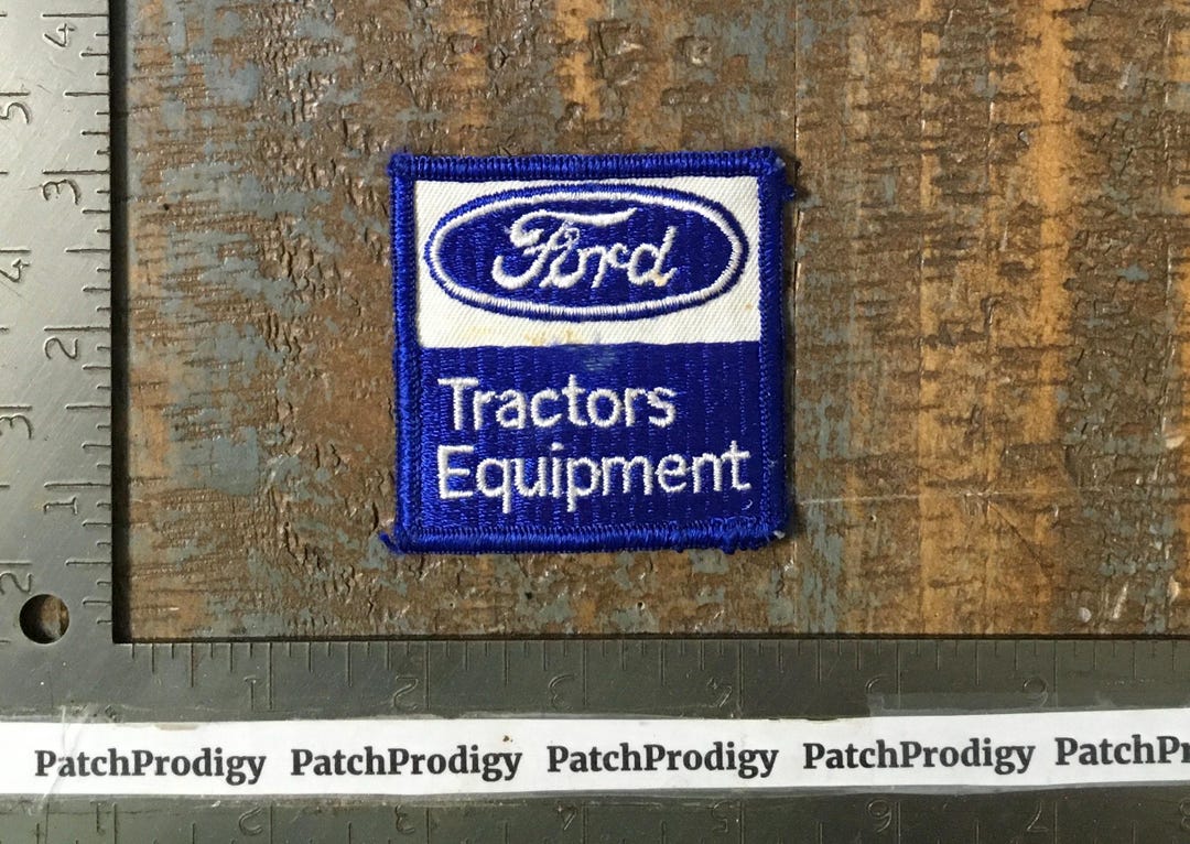 Vintage FORD TRACTORS EQUIPMENT Agriculture Farming Company Logo ...