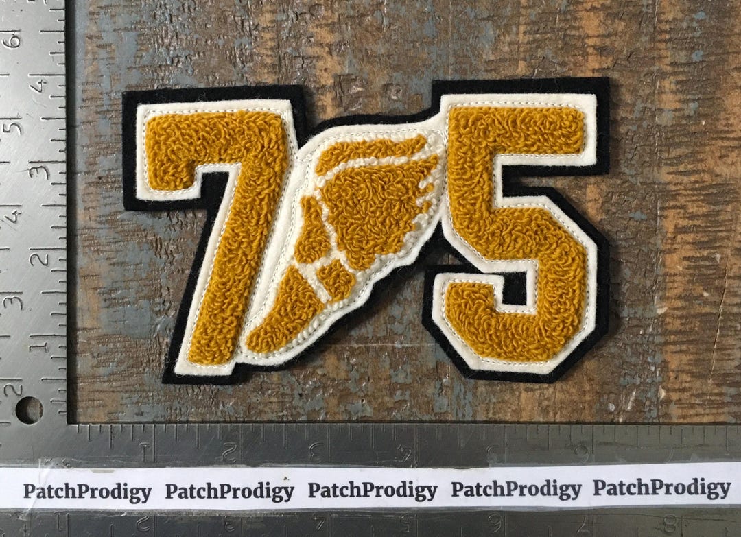 Vintage TRACK 1975 High School Varsity Athlete Running Sports Letterman ...