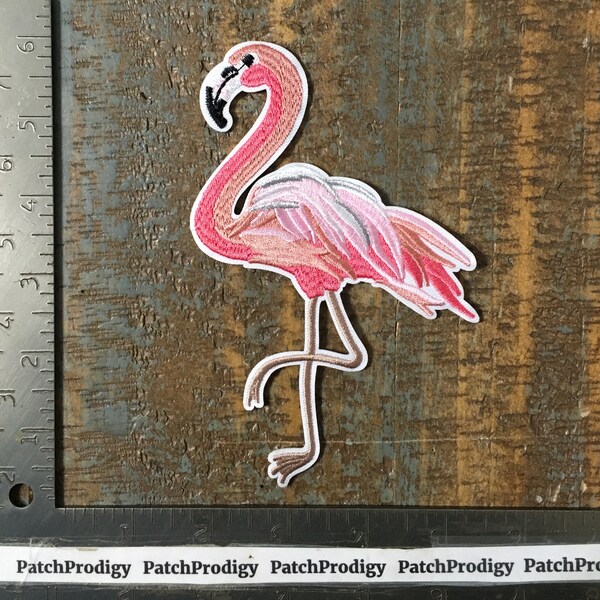 Tropical Bird Iron on Patch - Etsy