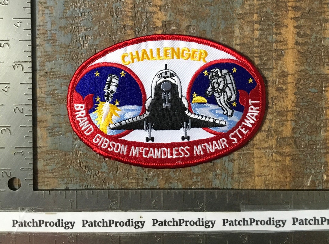 Vintage NASA Challenger Space Shuttle Mission STS-41B Iron-on Patch - Etsy