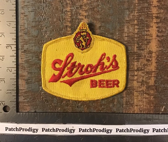 Vintage Stroh’s Beer Brewing Company Logo Advertising… - Gem