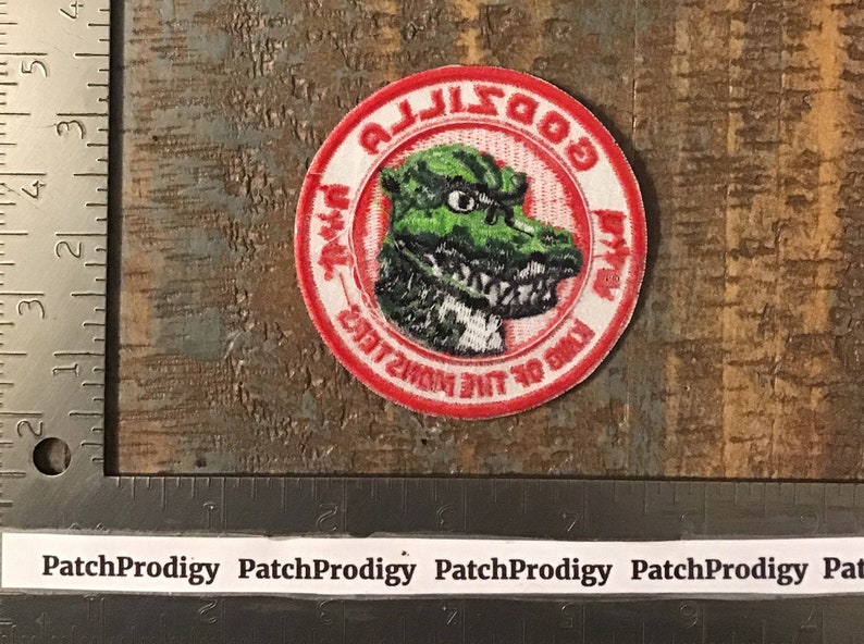 Godzilla King of the Monsters Japanese Kaiju Iron-on Patch - Etsy