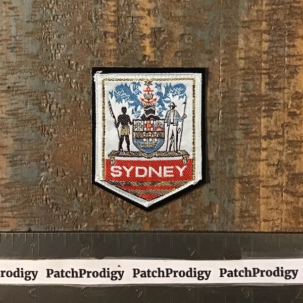 Coat of Arms Patch Australia - Etsy
