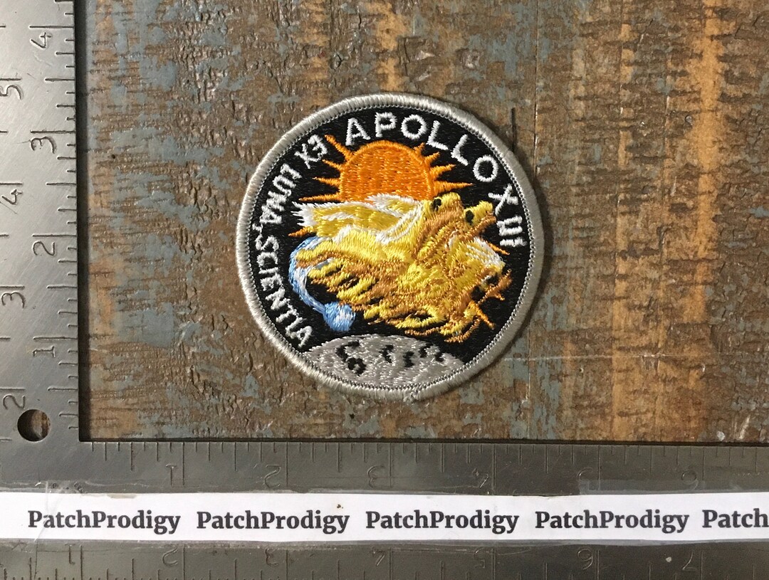 Vintage NASA Apollo XIII Space Shuttle Mission Logo Emblem Sew-on Patch ...