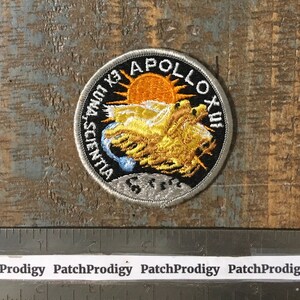 Vintage NASA Apollo XIII Space Shuttle Mission Logo Emblem Sew-on Patch ...