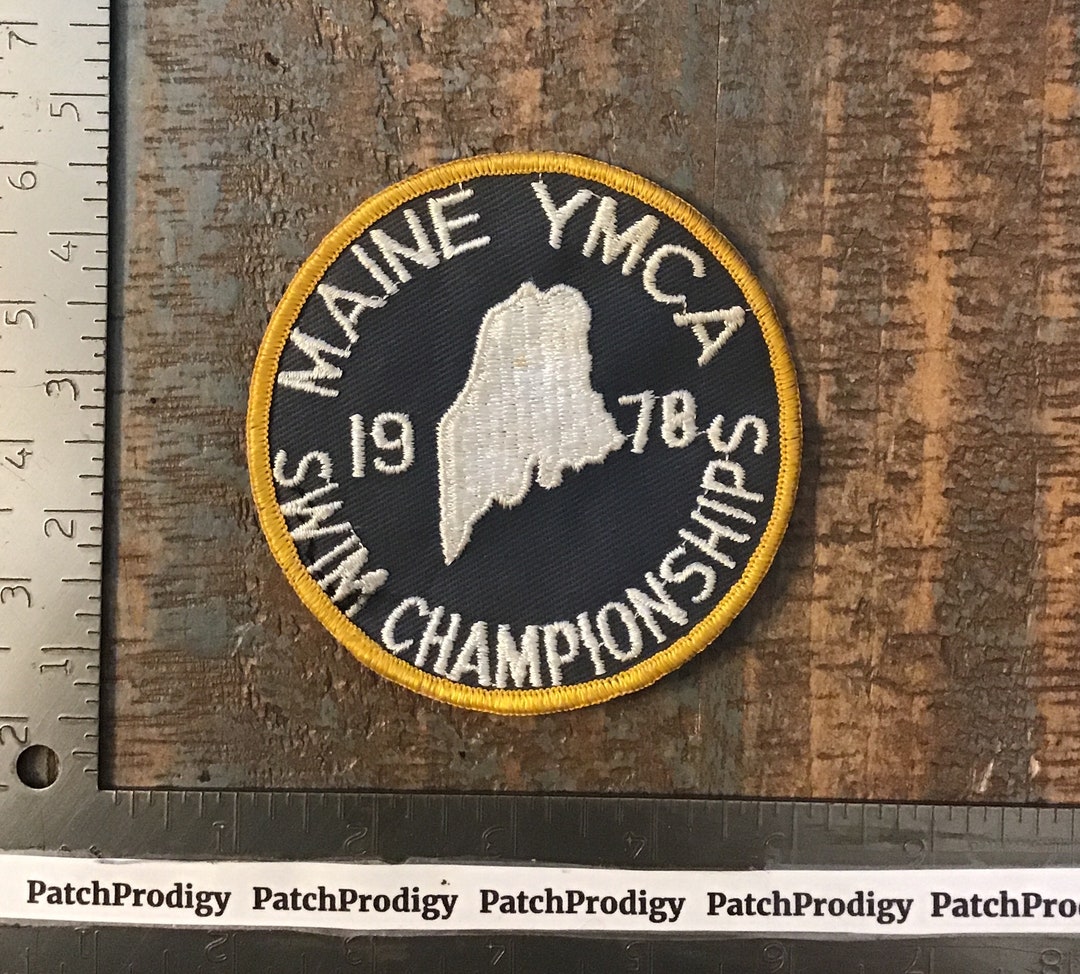 Vintage Maine YMCA Swim Championships 1978 Sew-on Patch - Etsy