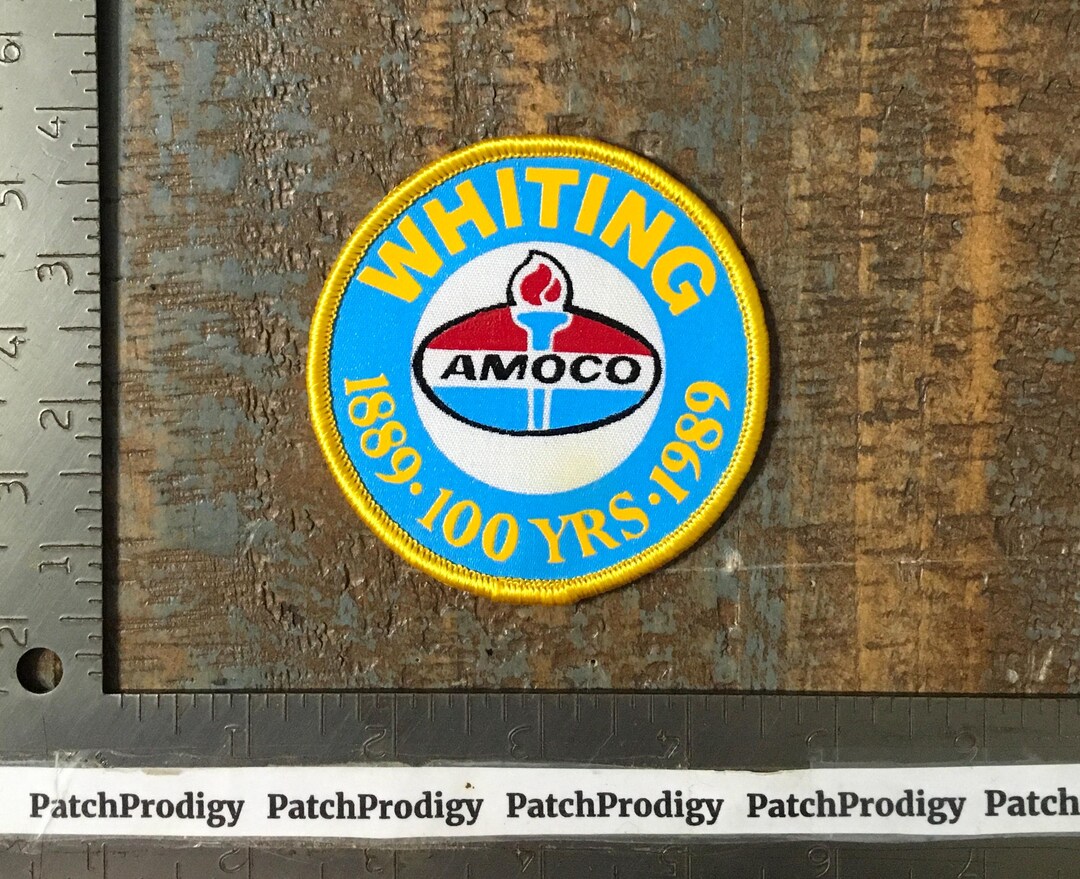 Vintage WHITING 100 YEARS Oil Refinery Indiana AMOCO American Oil ...