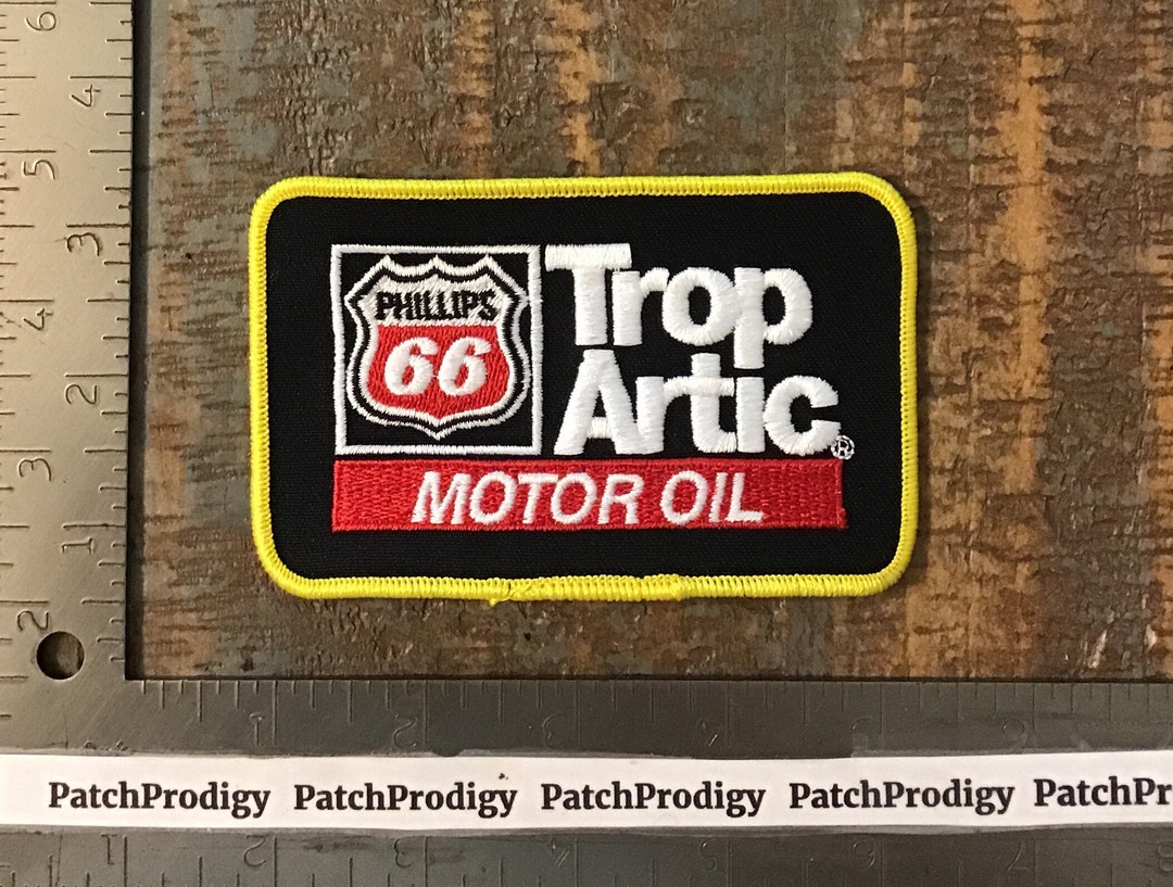 Vintage TROP ARTIC Motor Oil Phillips 66 Petroleum Company Logo Sew-on ...