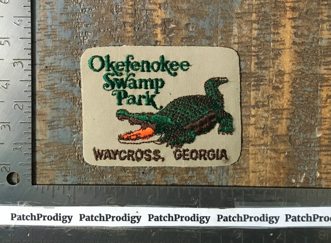 Vintage Okefenokee Swamp Park Waycross Georgia Alligator Travel ...
